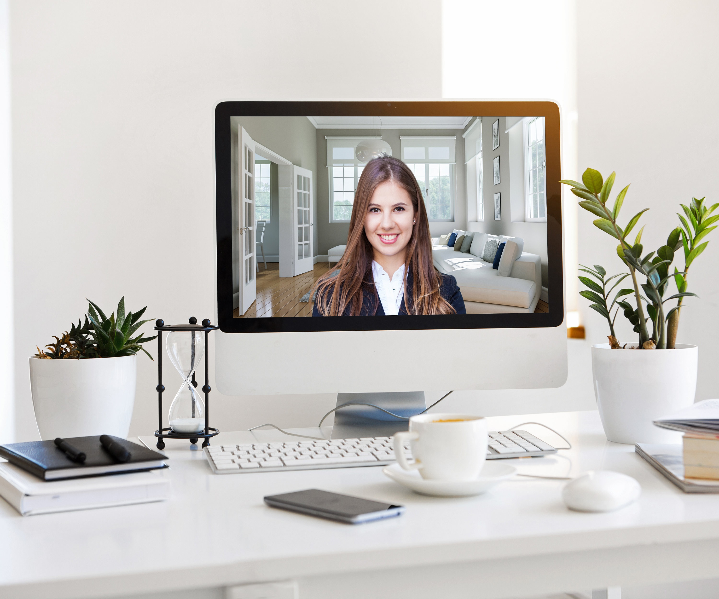 MS Teams Home Office Background Zoom Virtual Background Digital ...