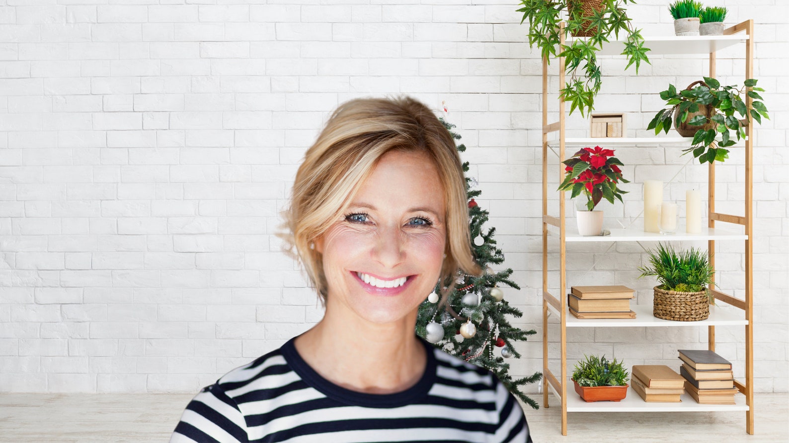 Zoom Background Home Office, Digital Xmas Backdrop, Snow Digital ...