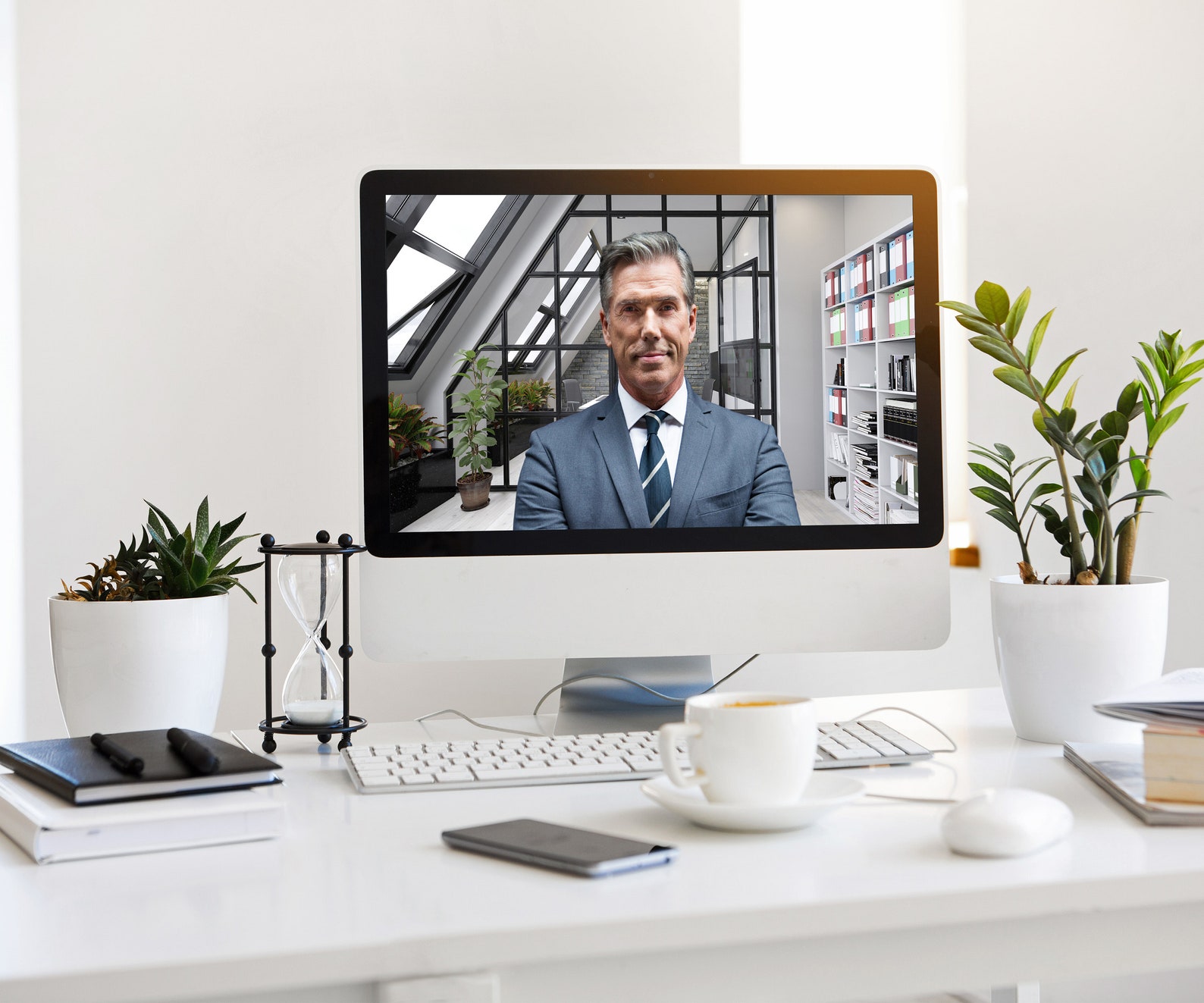 Professional Office Virtual Background, Best Microsoft Teams Background ...