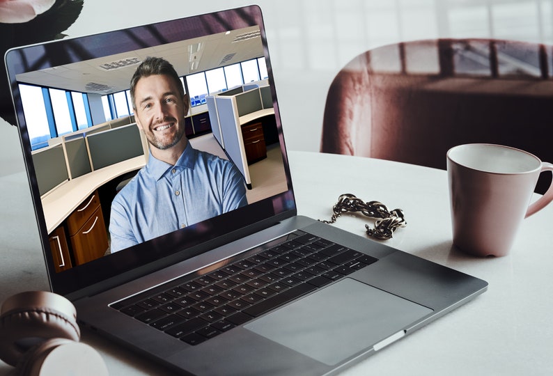 Professional Zoom Background, Teams Digital Download Virtual Background ...