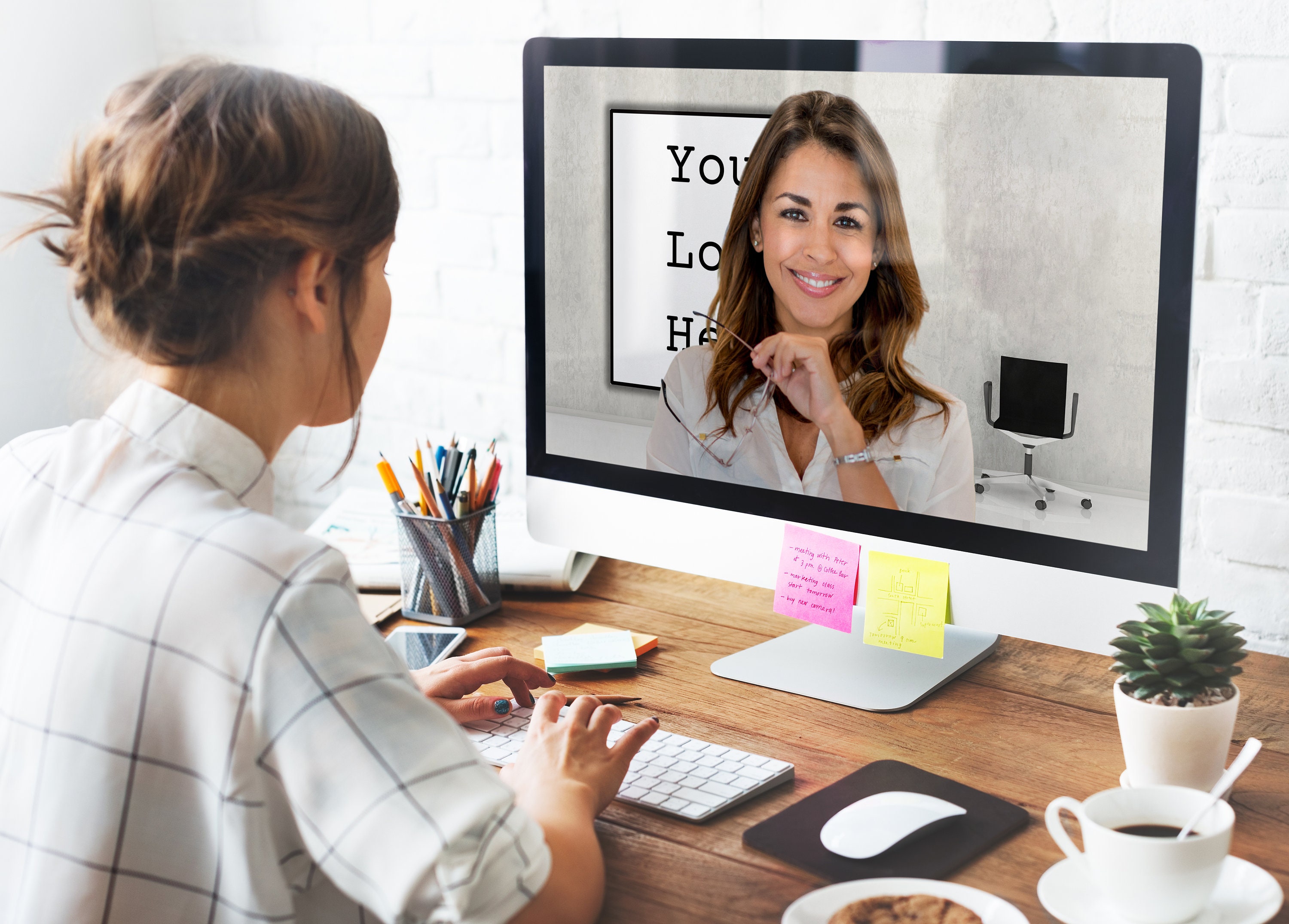 Plain Office Custom Zoom Background, Personalized Virtual Background ...