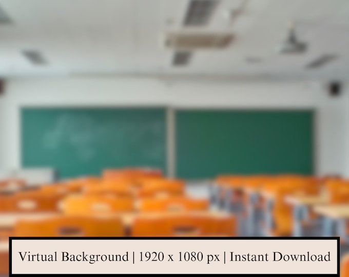 Online Teaching Zoom Background, Teacher Virtual Background, Vipkid ...