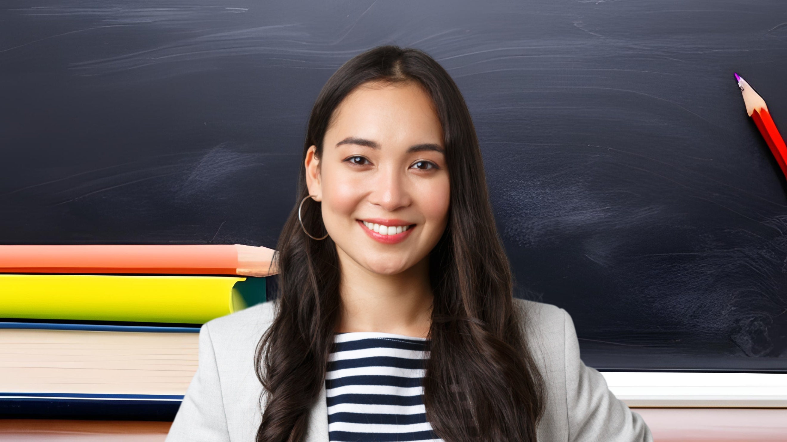 Zoom ESL Teacher Background, Zoom Background Teacher, Teaching on Zoom, Vipkid Teacher Zoom Call ...