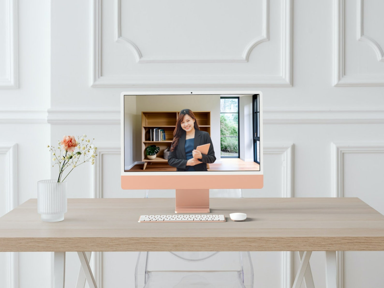 Zoom Background, Work From Home Virtual Background, MS Teams Backdrop ...