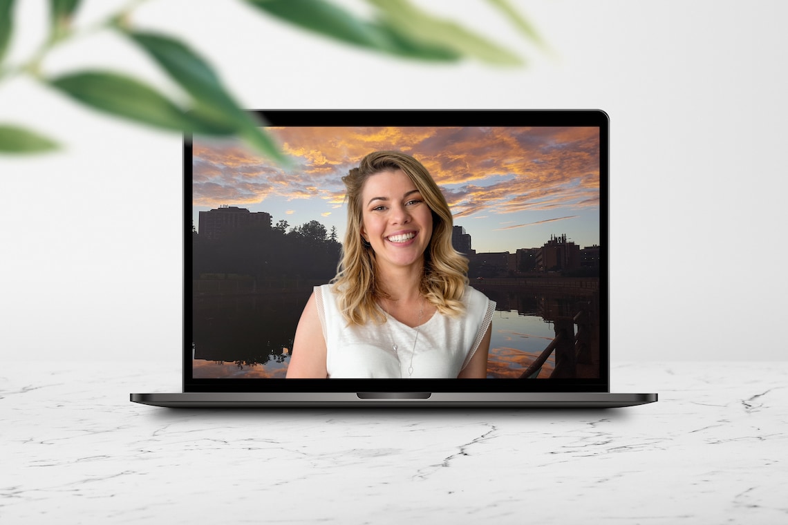 Landscape Virtual Background, Zoom Meeting Digital Background,teams ...