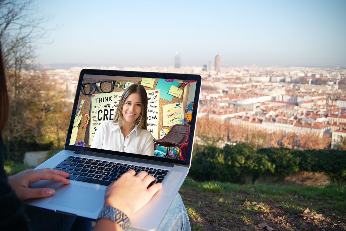 Teaching Zoom Background, Digital Download, Inspirational Virtual ...