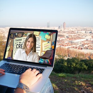 Teaching Zoom Background, Digital Download, Inspirational Virtual ...