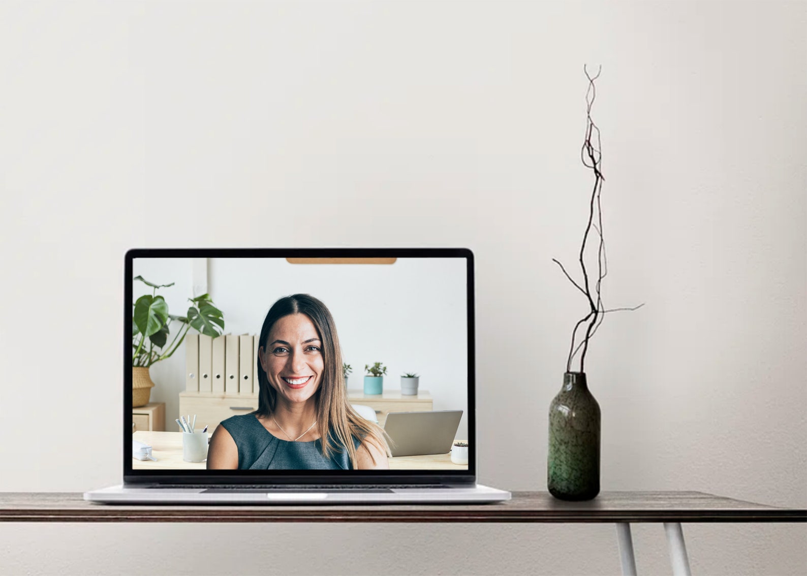 Home Office Zoom Background, Zoom Meeting Virtual Background, MS Teams ...