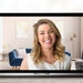 Bright Modern Zoom Background Home Office, Videoconferencing Backdrop ...