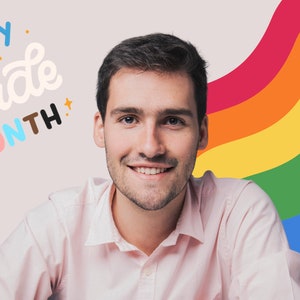Work From Home Zoom Background to Celebrate LGBTQ Pride Month, Bright ...