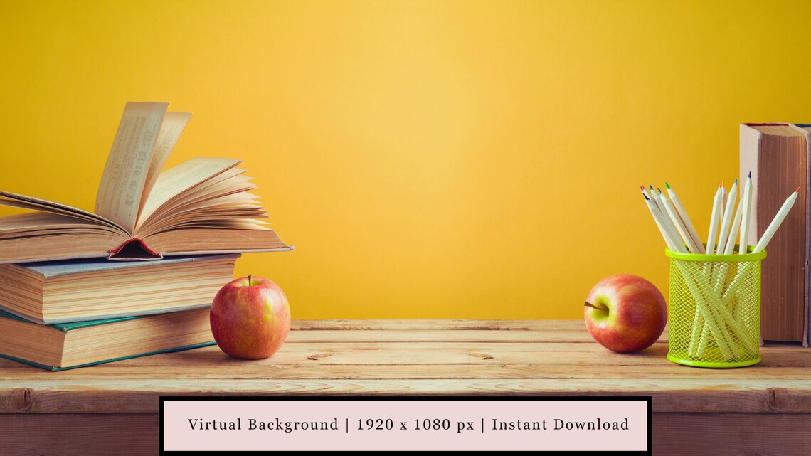 Online Teaching Zoom Background, Teacher Virtual Background, Vipkid ...