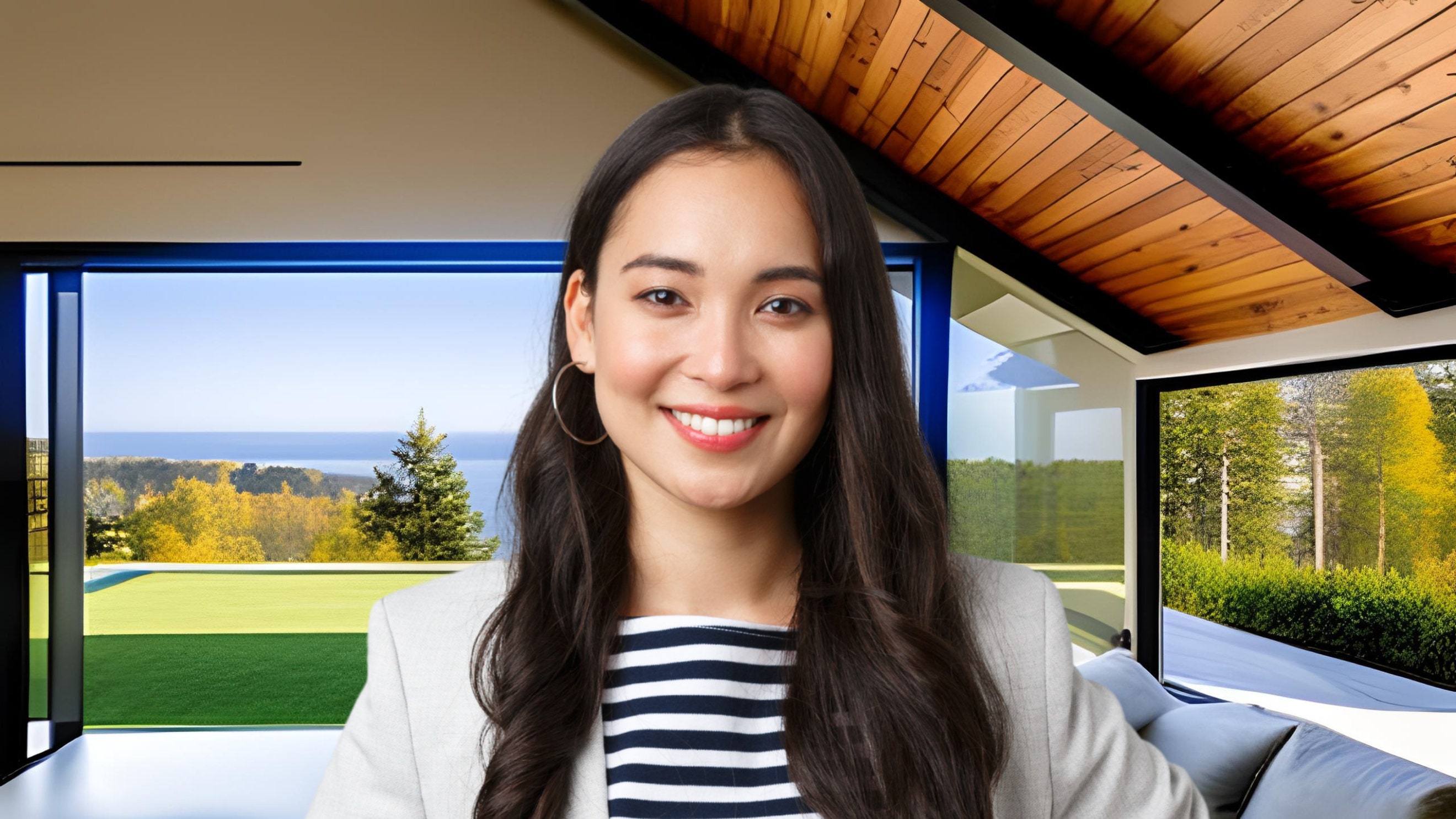 Bright Virtual Background, Lawyer Zoom Background, Professional Office ...