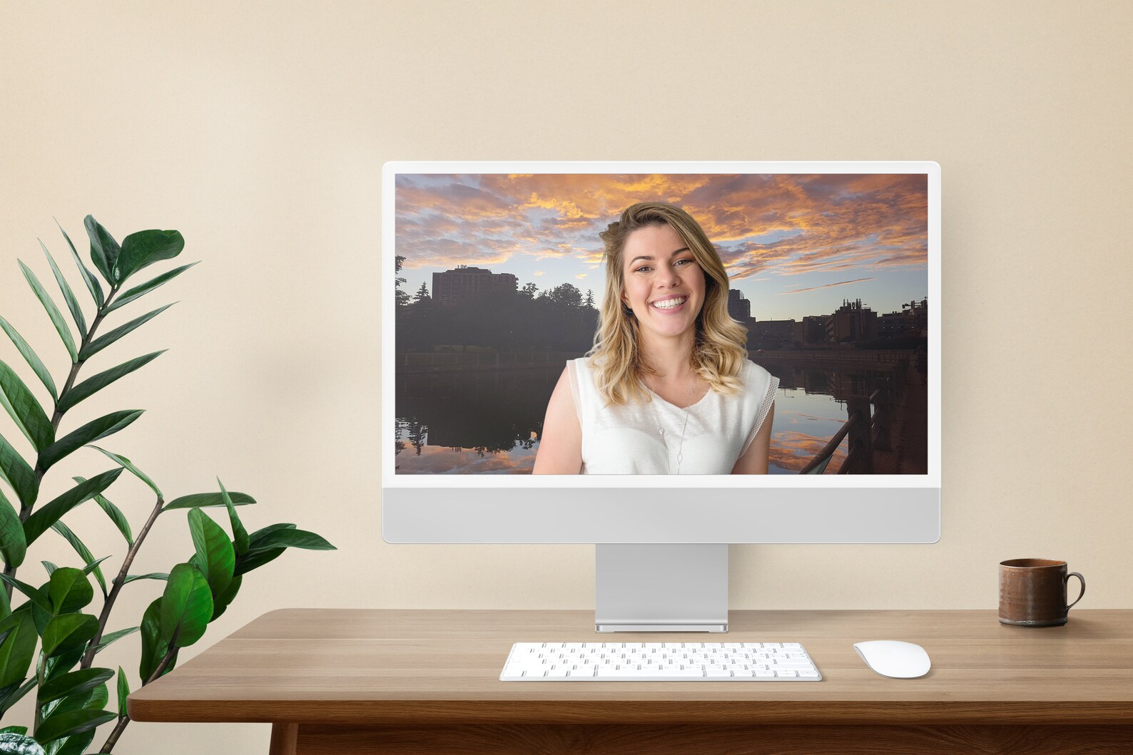 Landscape Virtual Background, Zoom Meeting Digital Background,teams ...