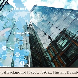 Zoom Background Office Building, Virtual Background for Zoom, Skype ...