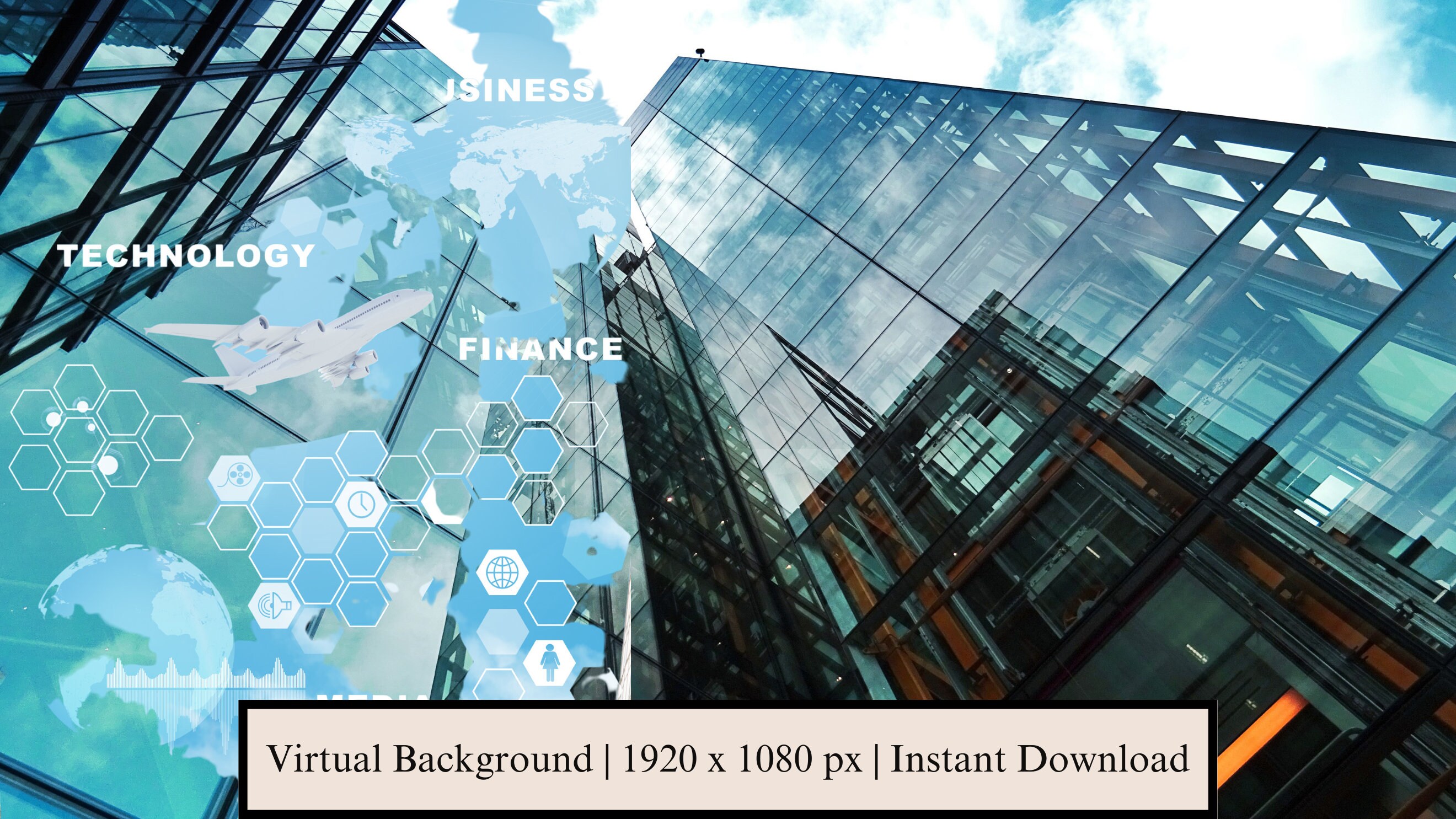 Zoom Background Office Building, Virtual Background for Zoom, Skype ...