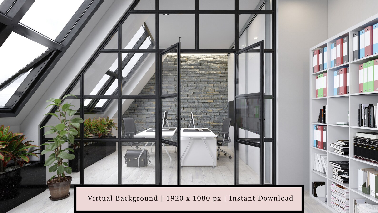 Professional Office Virtual Background, Best Microsoft Teams Background ...