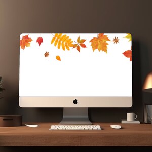 Fall Zoom Background, Home Office Zoom Backdrop, Autumn Virtual ...