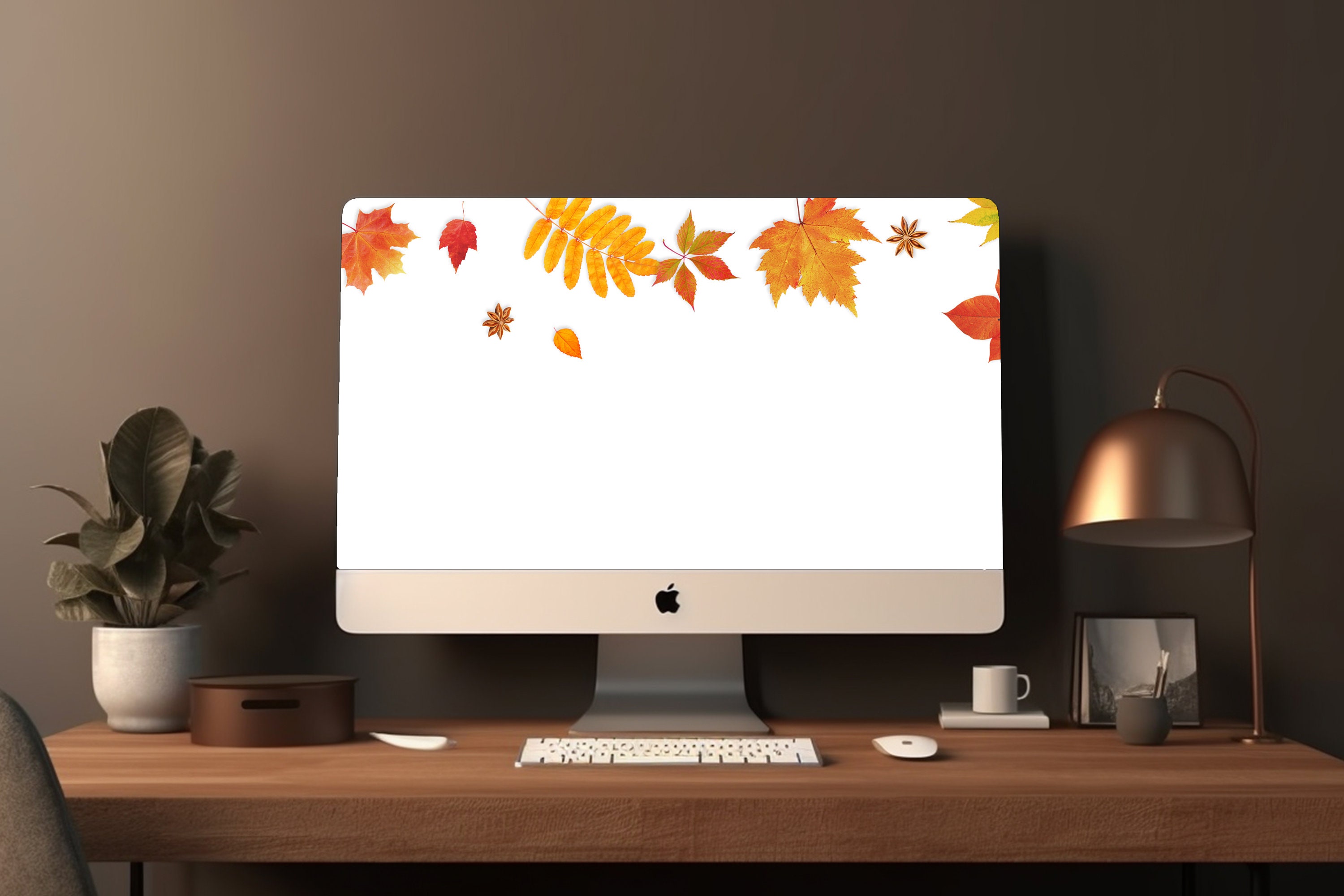 Fall Zoom Background, Home Office Zoom Backdrop, Autumn Virtual ...