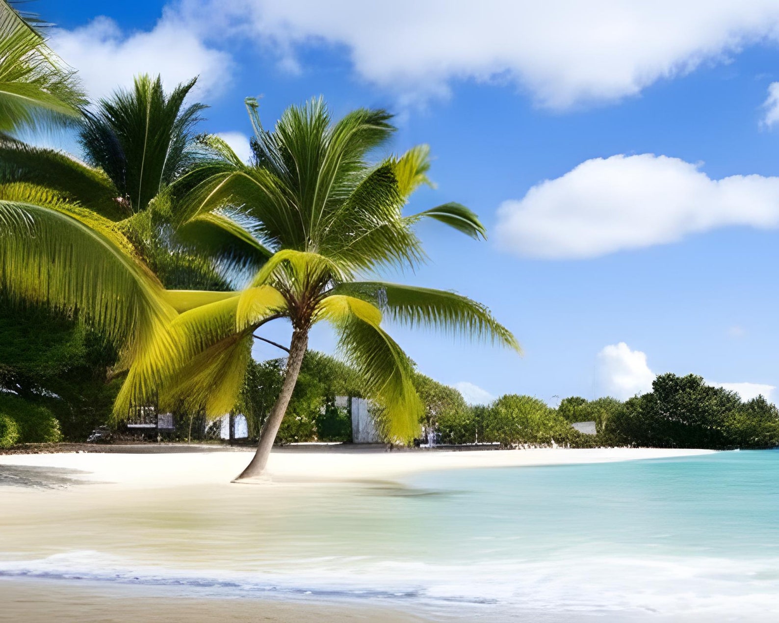 Bright Beach Backdrop, Zoom Background, Work From Home Office Backdrop ...