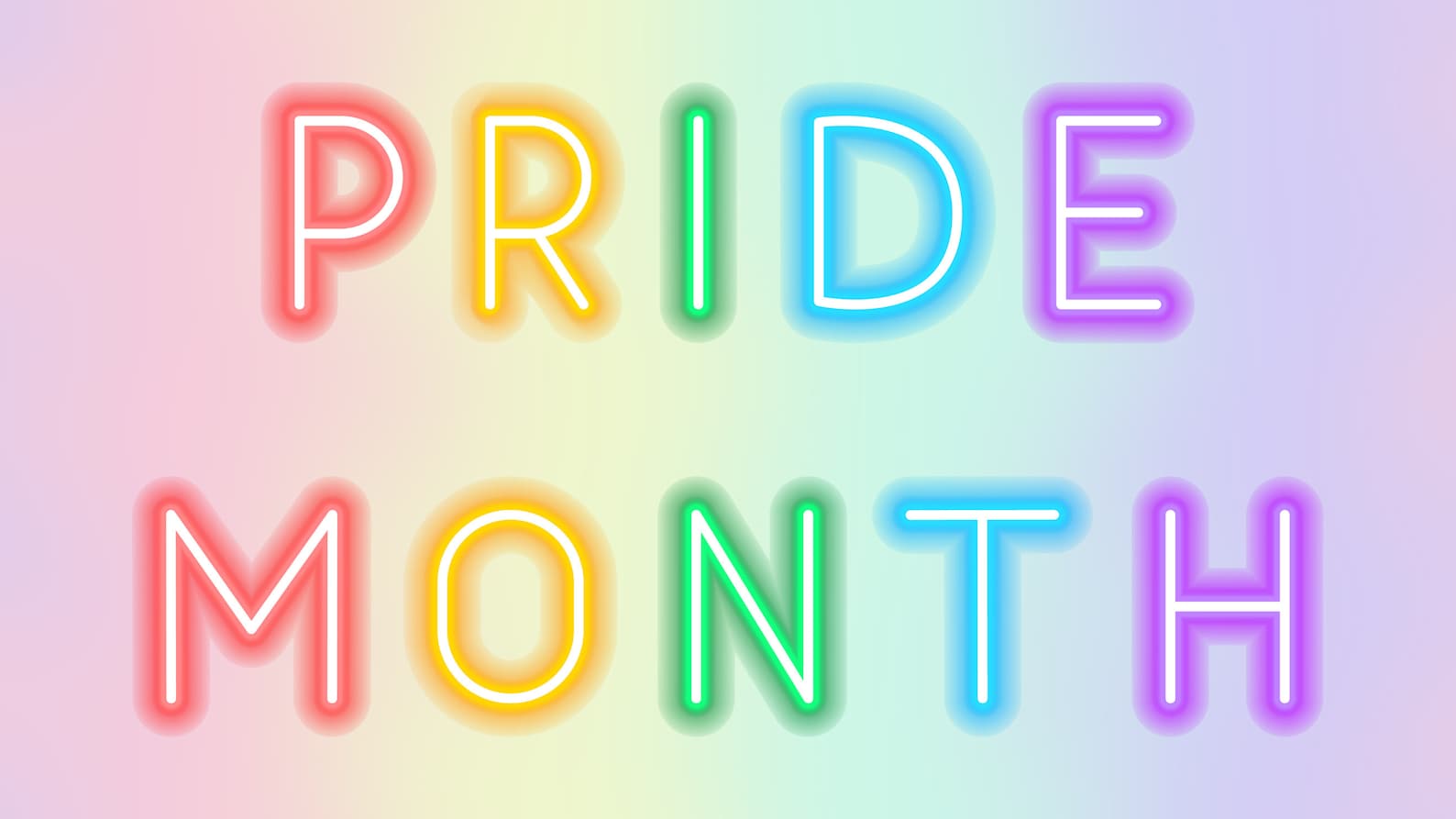 Work From Home Zoom Background to Celebrate LGBTQ Pride Month, Bright ...