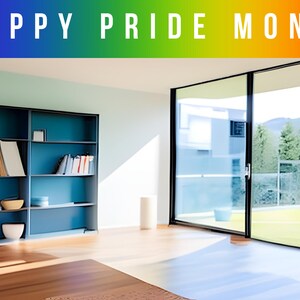 Zoom Background for LGBTQ Pride Month, Work From Home Virtual ...