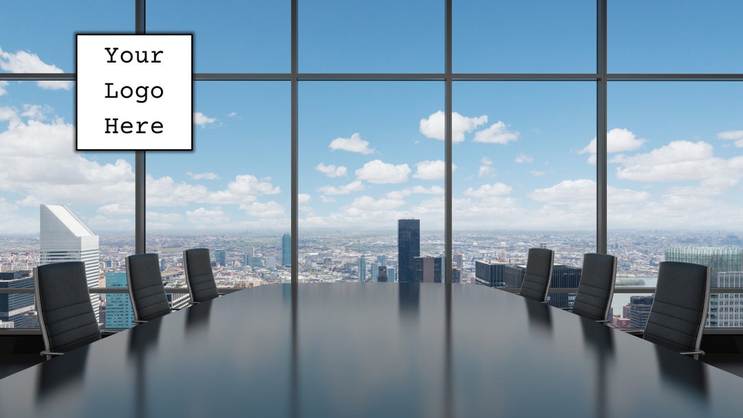 Custom Zoom Background, Professional Office Zoom Background ...