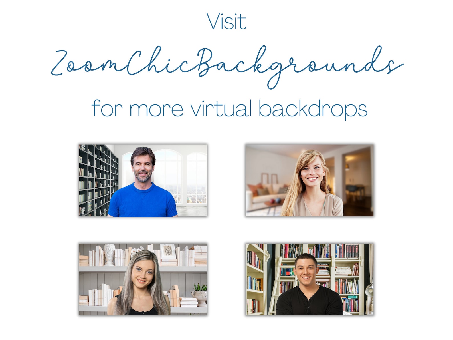 Virtual Zoom Background, MS Teams Digital Download Virtual Background ...