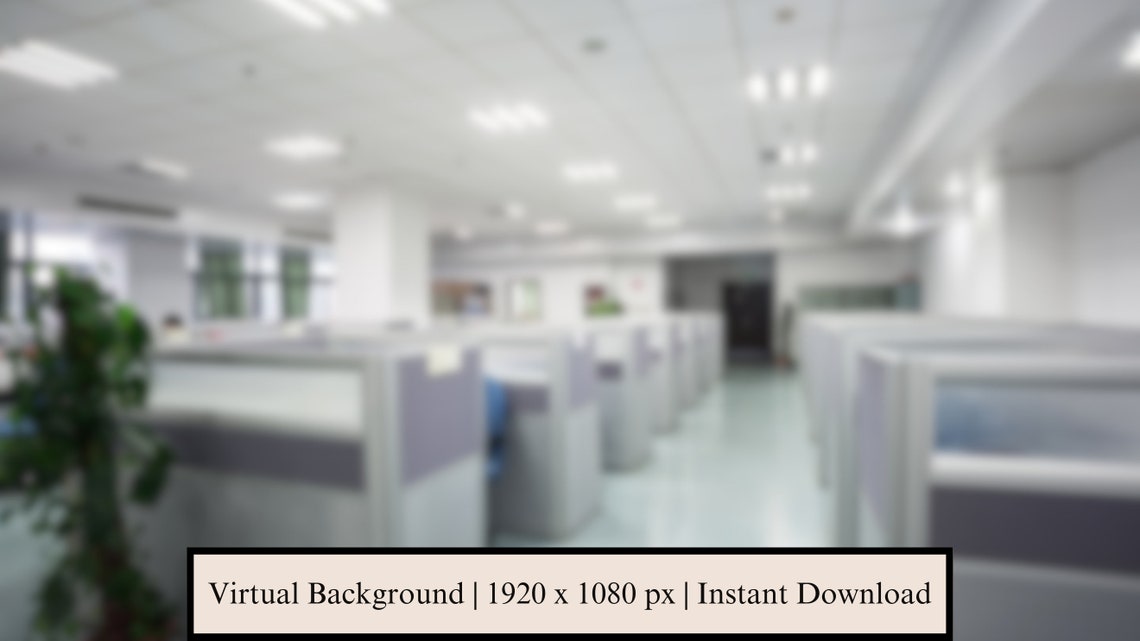 Blurred Corporate Zoom Background, Virtual Backdrop Zoom Meeting ...