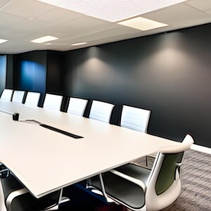 Boardroom Table Virtual Background for Zoom Meeting, Professional Zoom ...