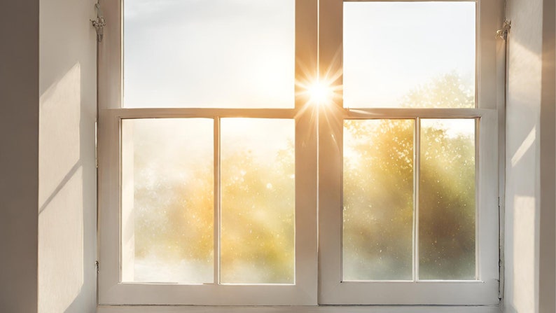 Window Home Virtual Zoom Background, MS Teams Digital Download Virtual ...