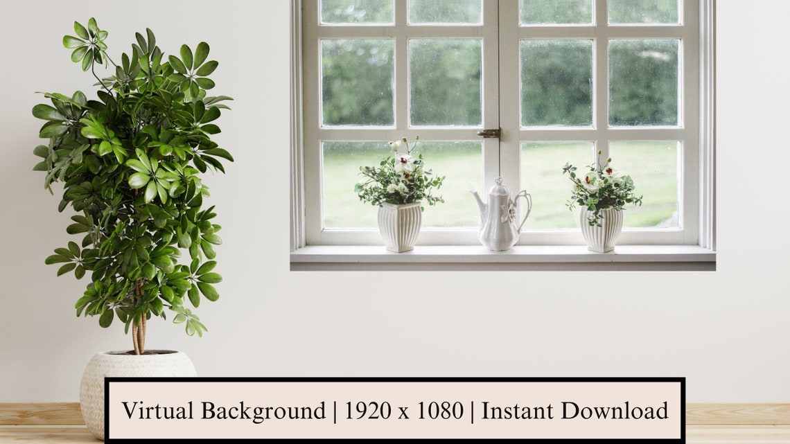 Virtual Background Zoom for Office, Minimalist Zoom Background With ...