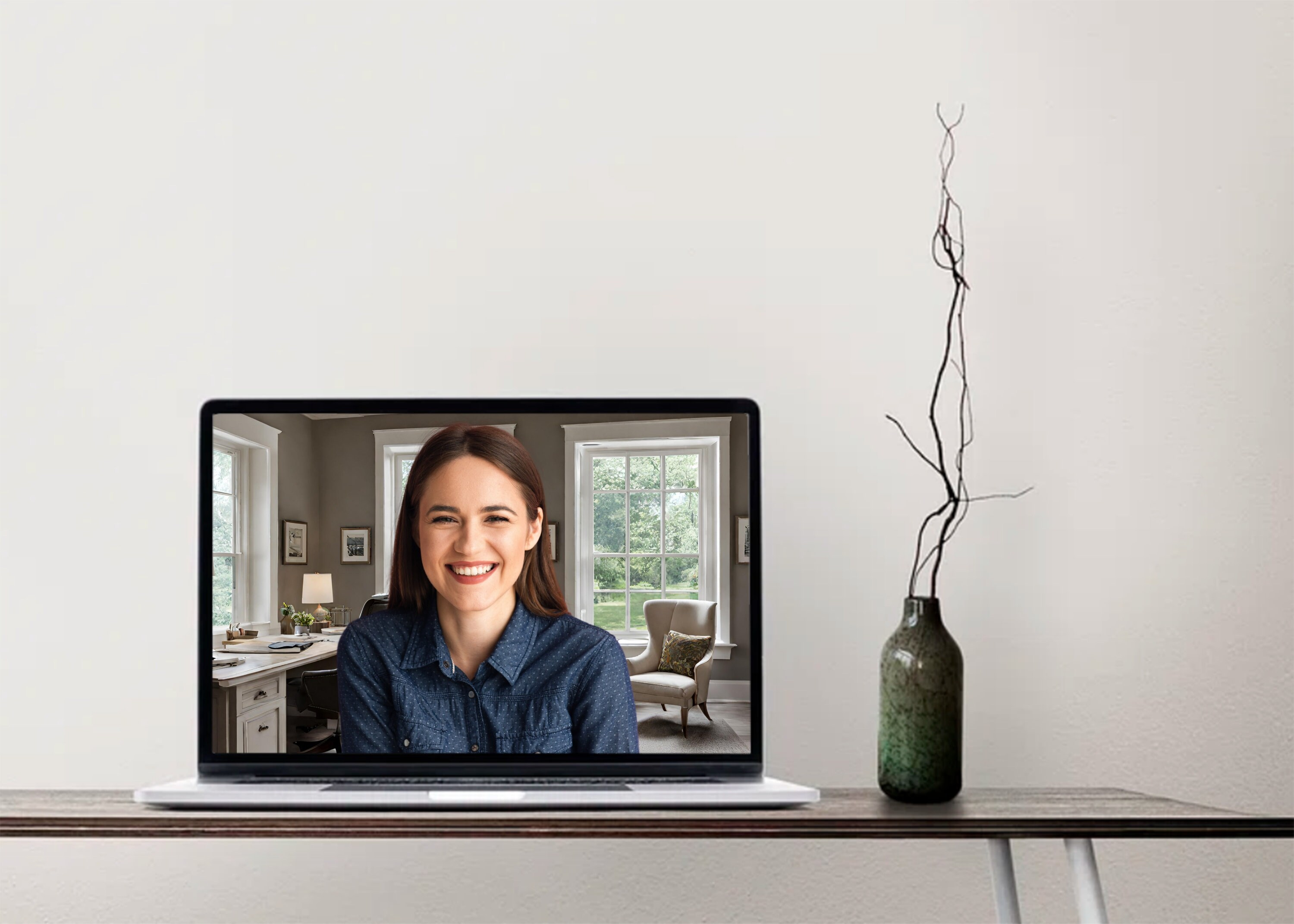 Home Office Zoom Background Windows, Zoom Meeting Virtual Background ...