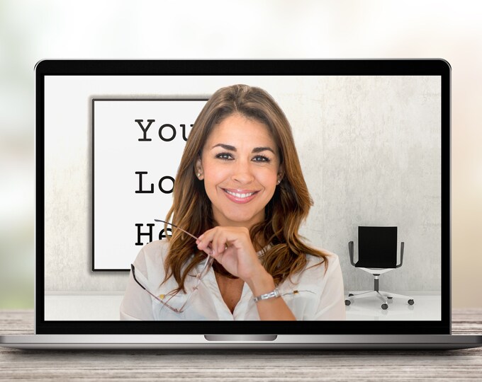 Personalized Zoom Background With Logo, Custom Corporate Office Zoom ...