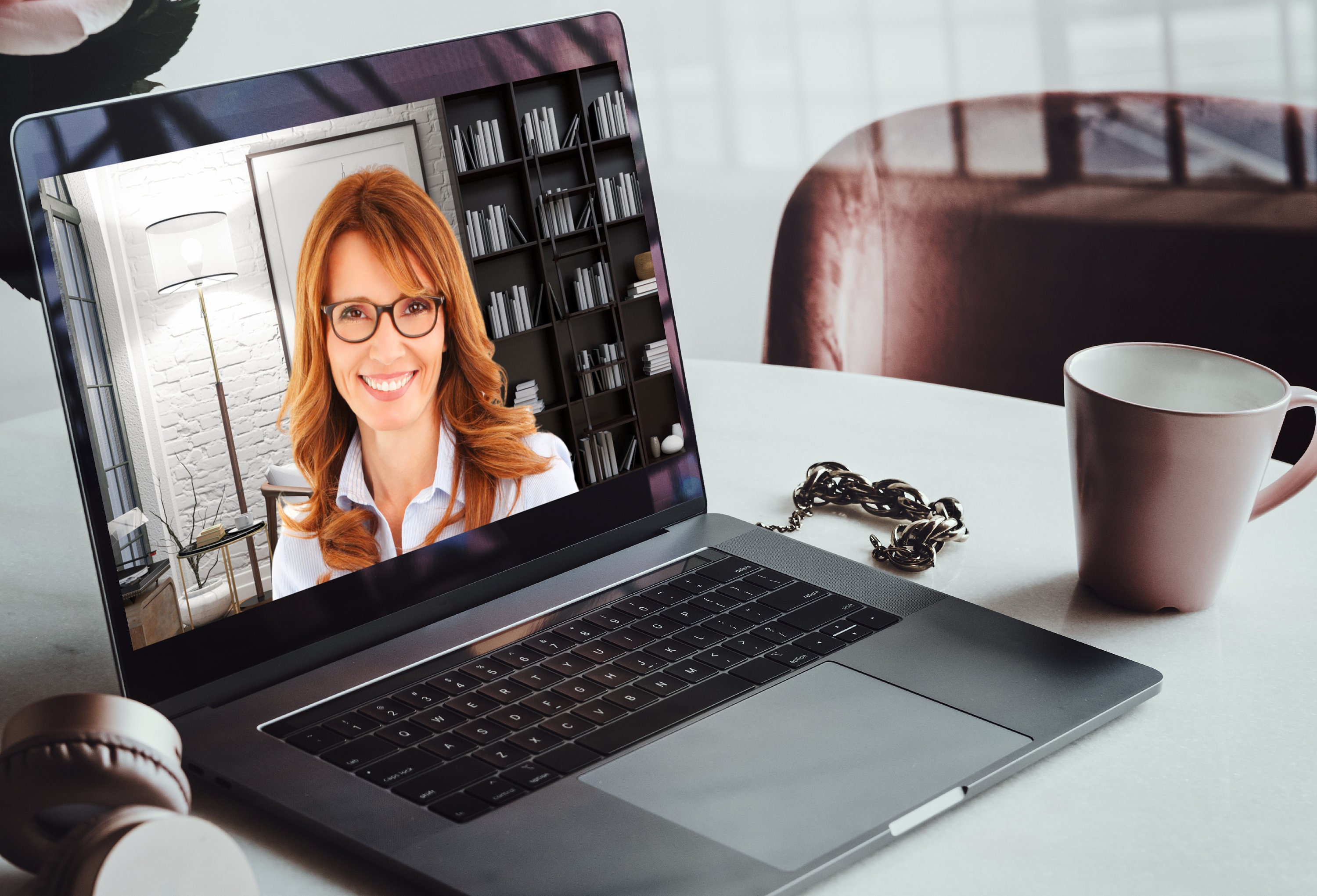 Eiffel Tower Painting Zoom Background, ESL Teacher Virtual Background ...