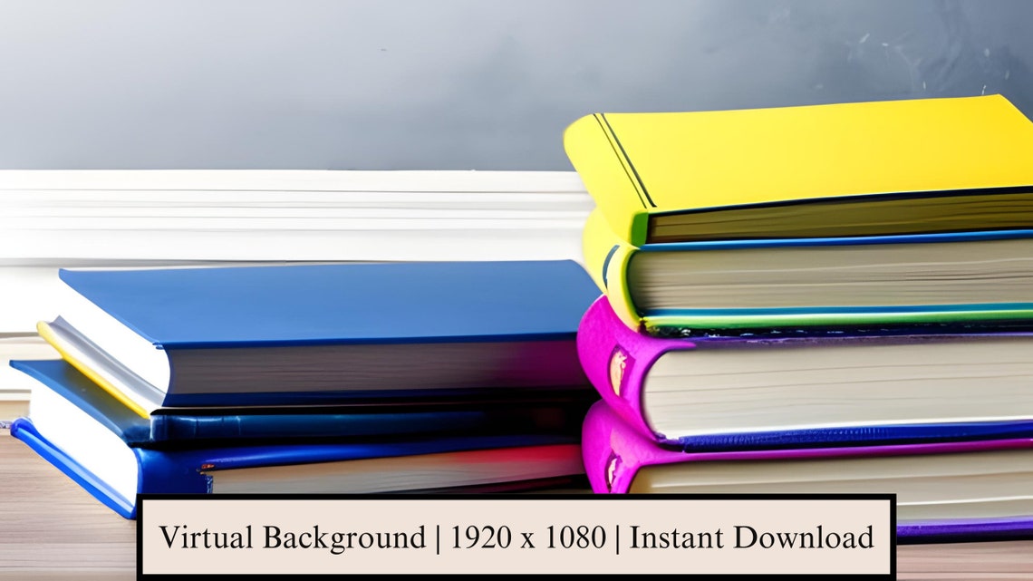 Online Teaching Virtual Zoom Background, Remote Class Professional ...