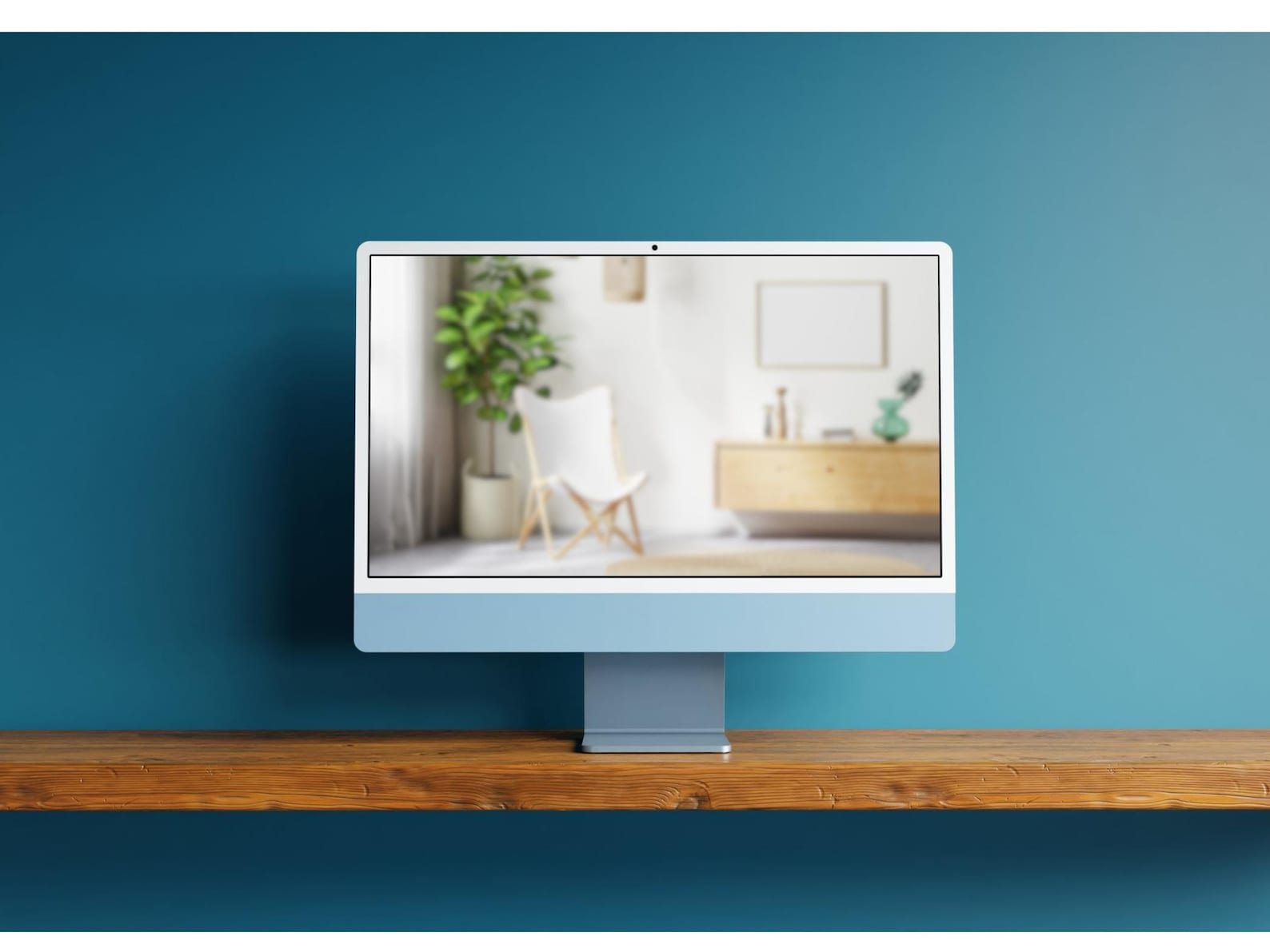 Clean Home Office Zoom Backgrounds, Blurred Background, Zoom Virtual ...