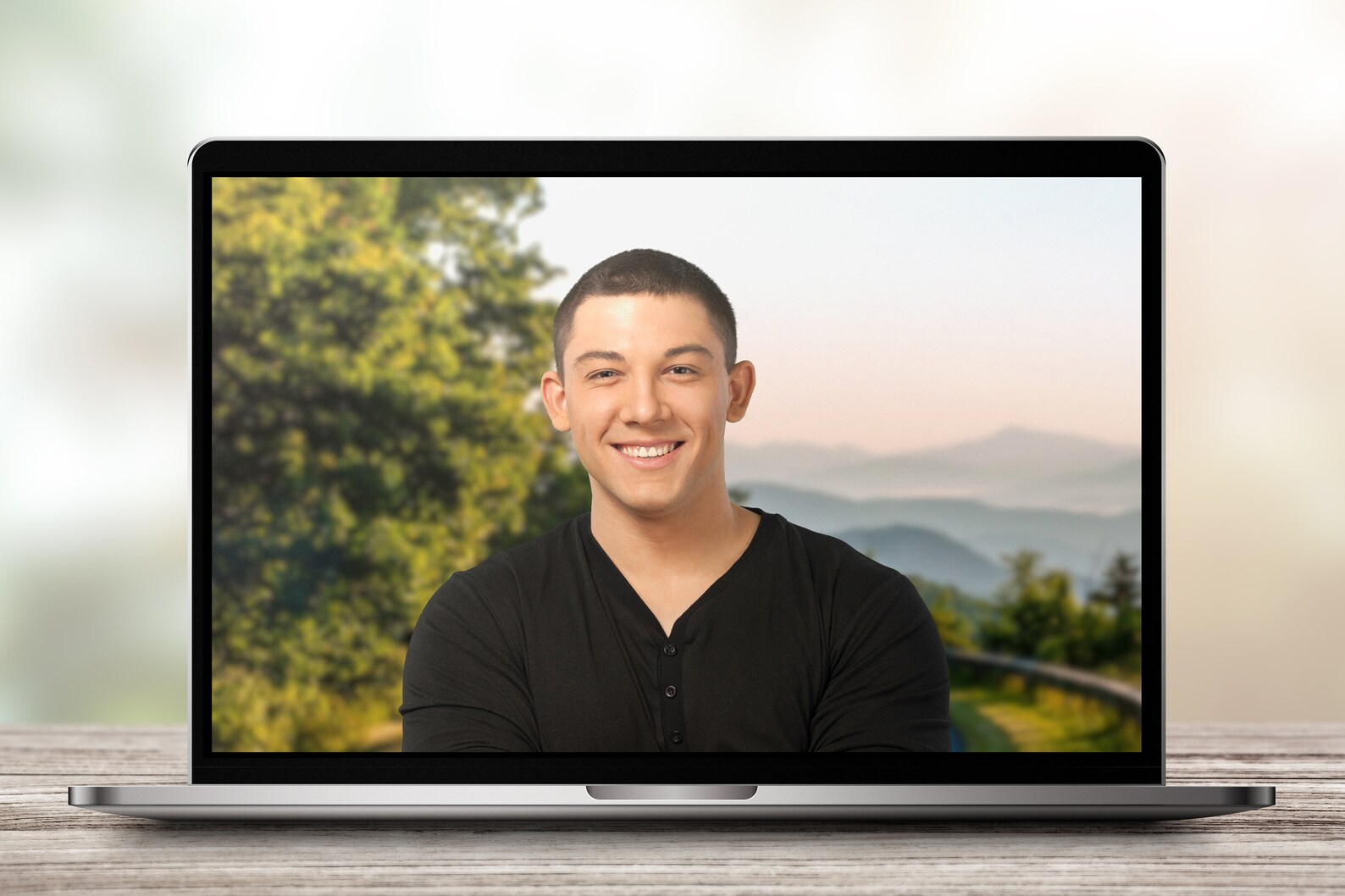 Blurry Scenic Zoom Background, Virtual Background MS Teams, Outdoor ...