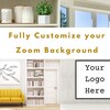 Personalized Zoom Background With Logo, Custom Corporate Office Zoom ...