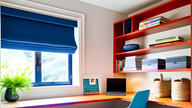 Fun Zoom Background for Video Calls, Vibrant Colored Virtual Background ...