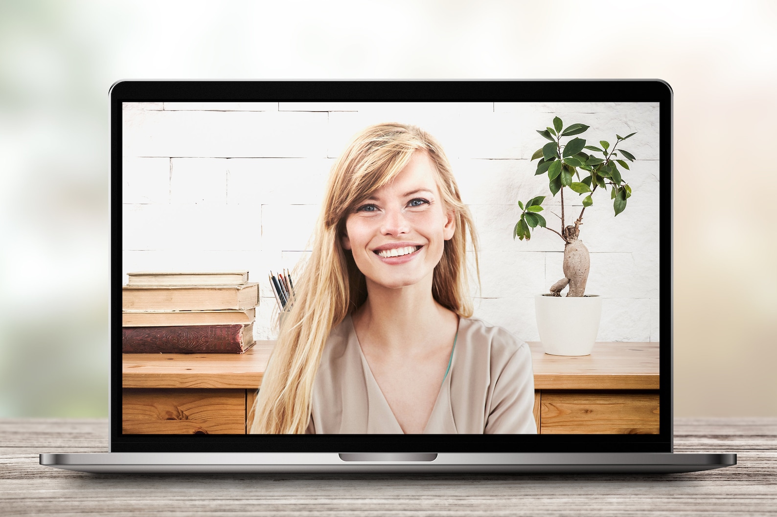 Home Office Zoom Background, Zoom Meeting Virtual Background, MS Teams ...