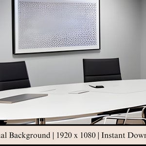 Boardroom Table Professional Zoom Background Office, Virtual Background ...