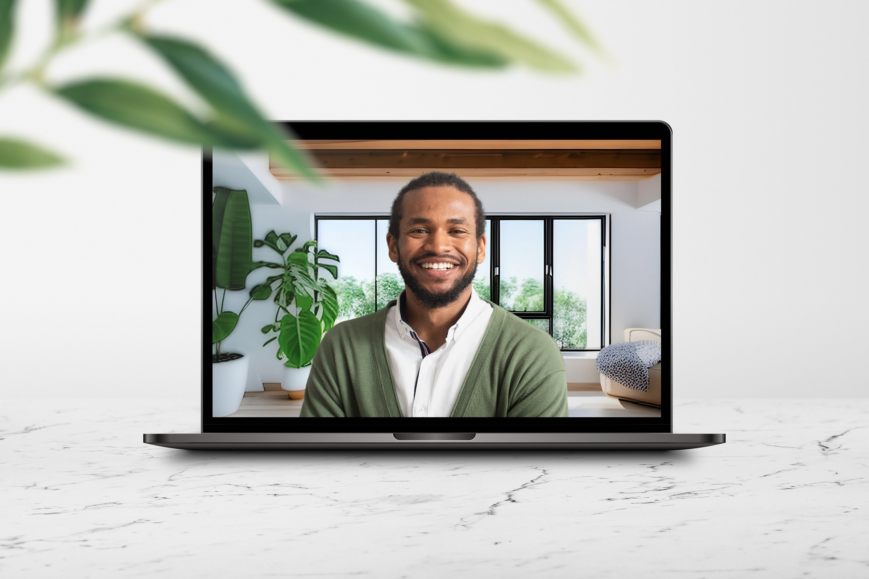 Work From Home Virtual Zoom Background, MS Teams Digital Download ...