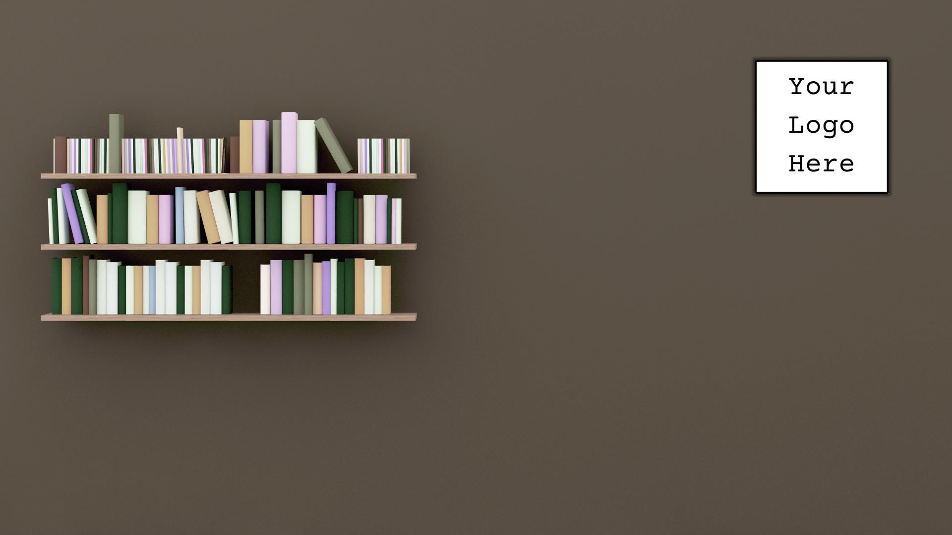 Custom Zoom Background Home Office, Professional Zoom Meeting Backdrop ...