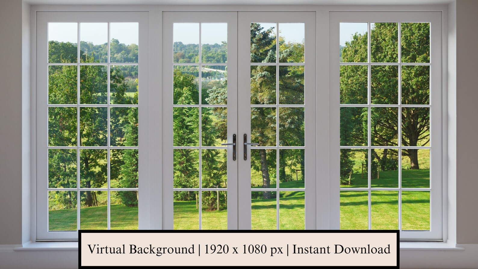 Digital Window Zoom Background, Zoom Backgrounds Office, Digital Zoom ...