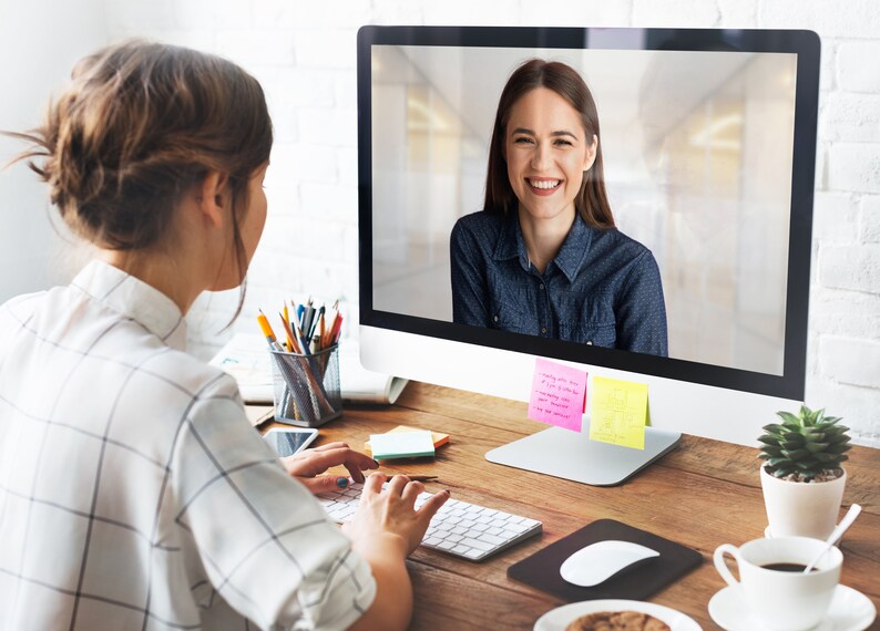 Blurred Background Zoom Meeting, Blurry Lights Virtual Background, Home ...