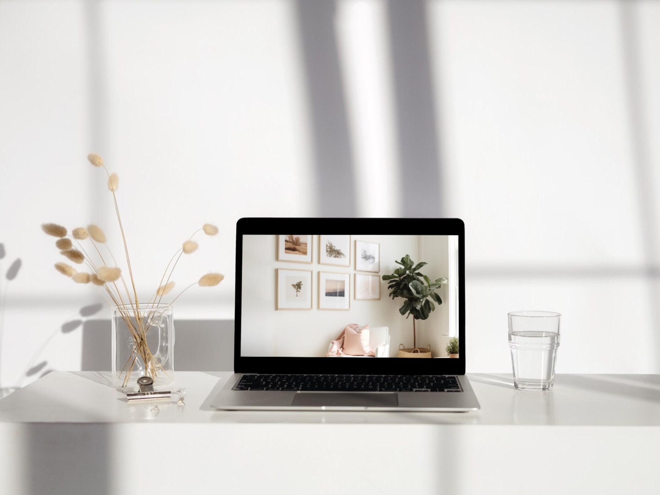 Bright Home Virtual Zoom Background, MS Teams Digital Download Virtual ...