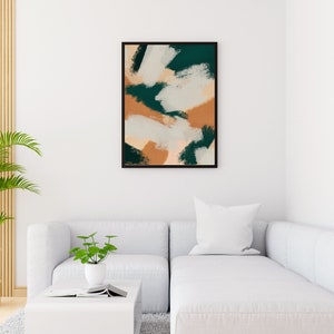 Professional Zoom Background With Bright Painting, Home Office Zoom ...