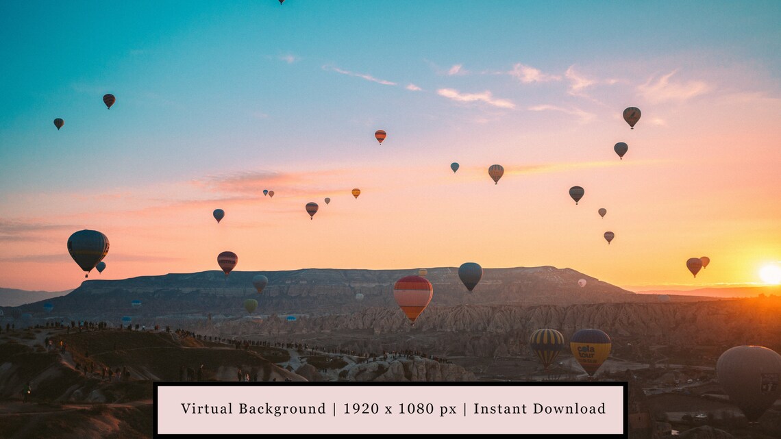 Sunset Digital Zoom Background, Scenery Virtual Background Microsoft ...