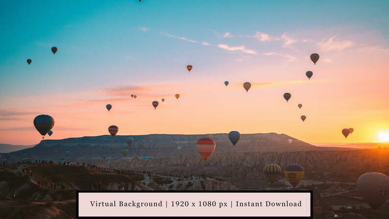 Sunset Digital Zoom Background, Scenery Virtual Background Microsoft ...
