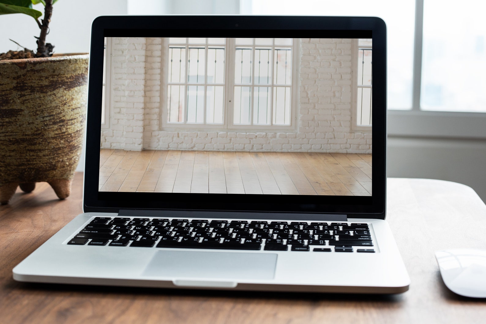 Plain Wall Yoga Studio Background, Online Class Virtual Background ...